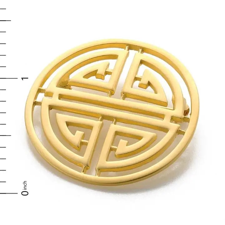 Shou Symbol Brooch – SAMA Museum Shop