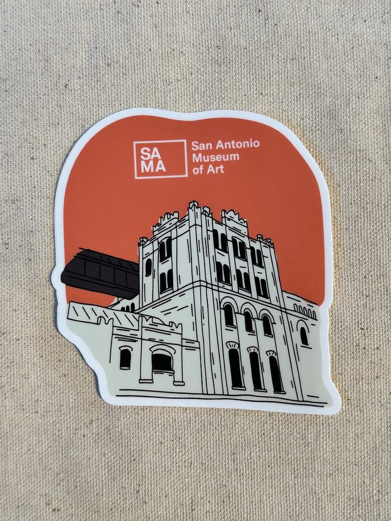 Limited Edition SAMA Red Sticker – SAMA Museum Shop