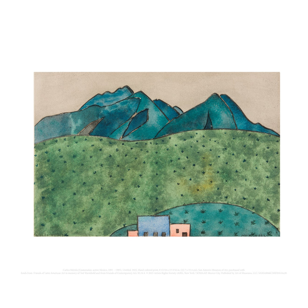 Print: Carlos Merida - Untitled, 1925 – SAMA Museum Shop